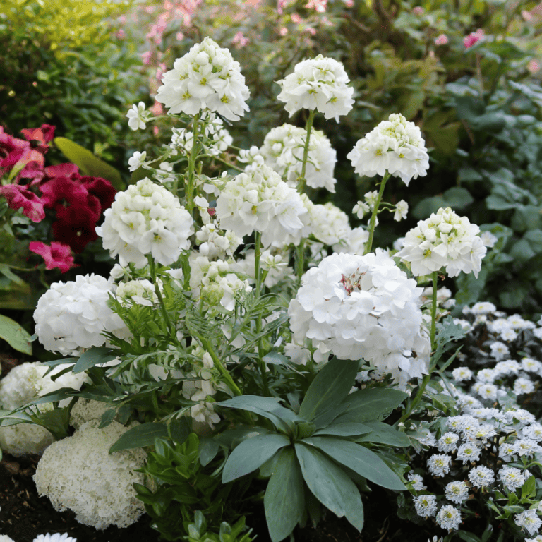15 White Flowering Perennials For Elegant Gardens + Charts